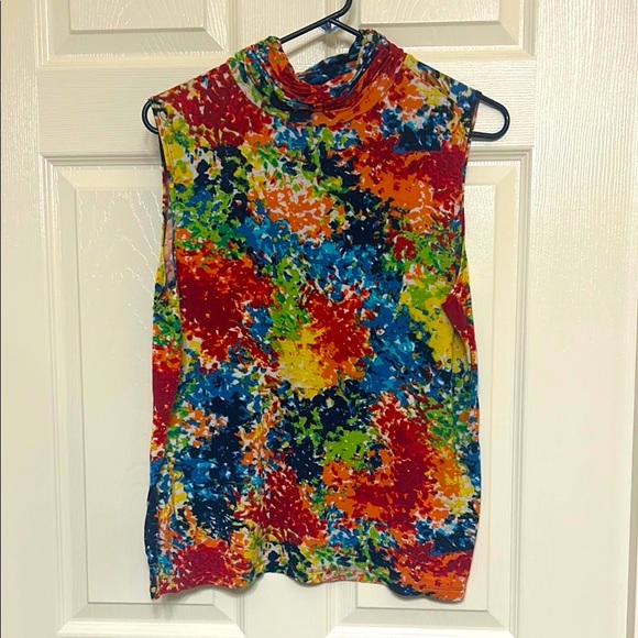 Jillian Nicole | Tops | Xl Jillian Nicole Red Blue Yellow Graphic Tank ...